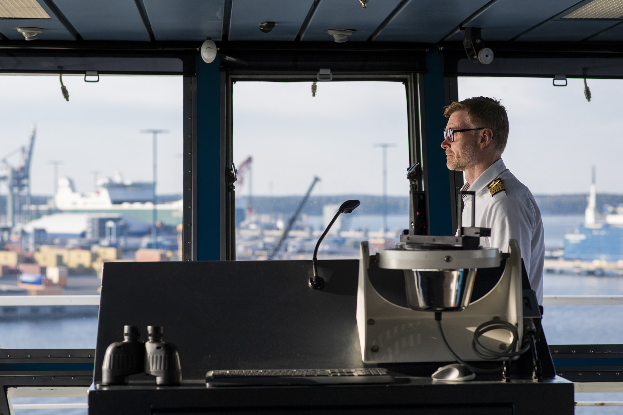 Näin Eckerö Linen Finbo Cargo -laivan kapteeni kertoo työstään